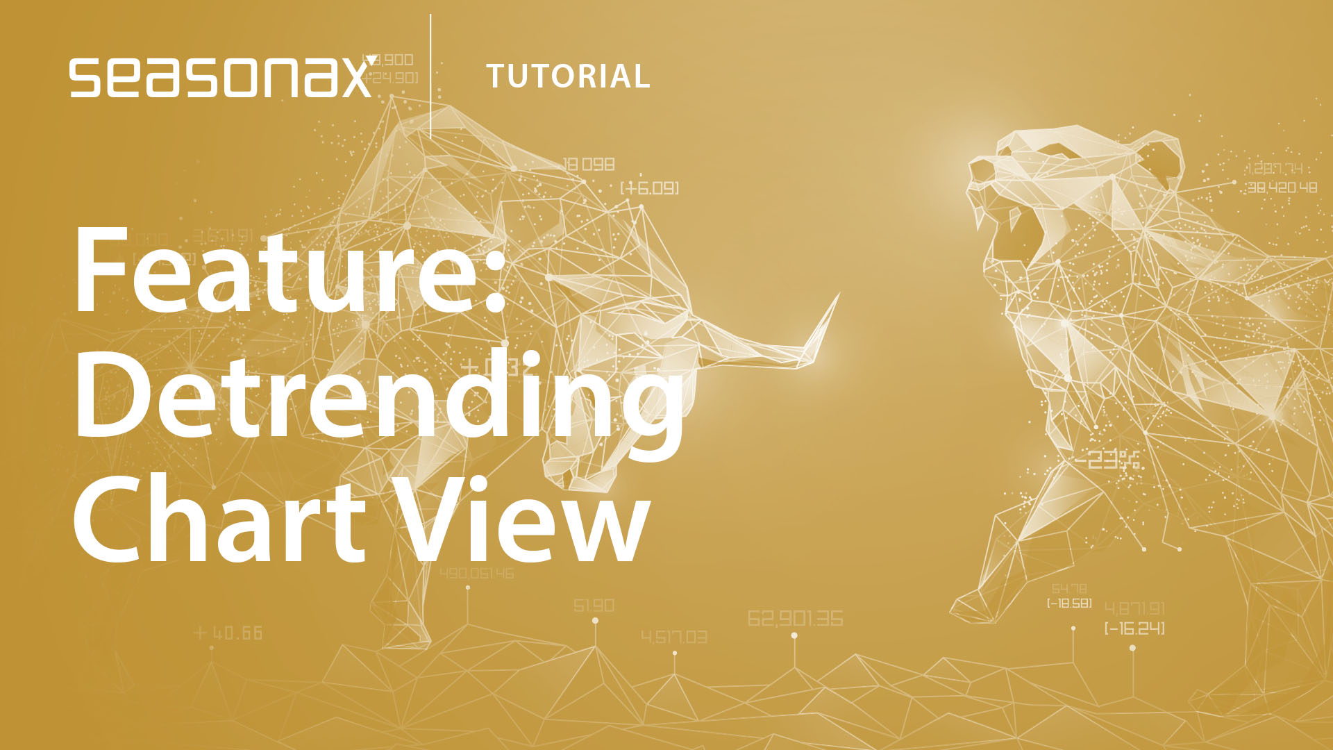 Seasonax Feature Tutorial: Detrending Chart View - seasonax