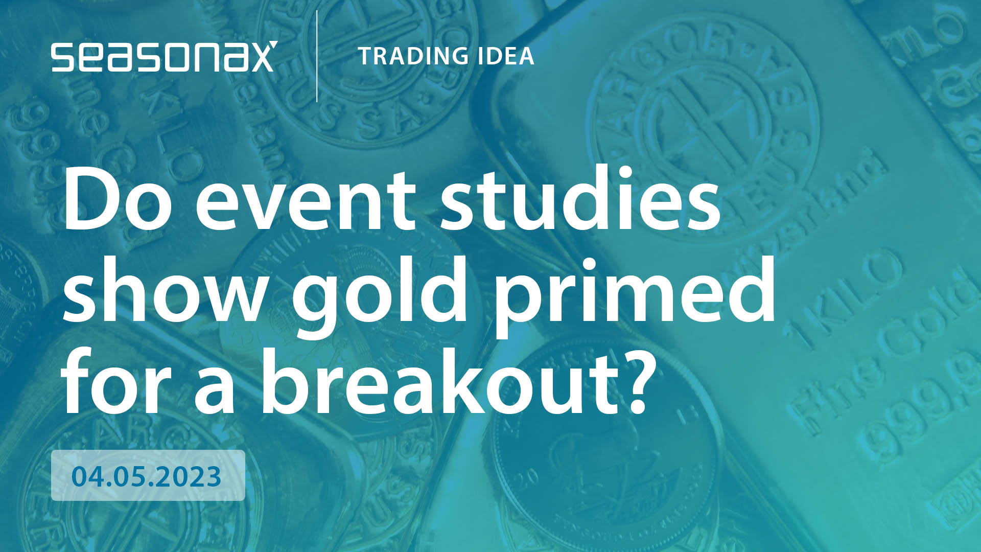 Do event studies show gold primed for a breakout? - seasonax