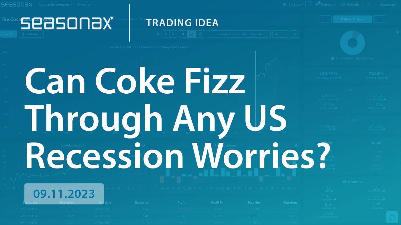 Can Coke Fizz Through Any US Recession Worries? - seasonax